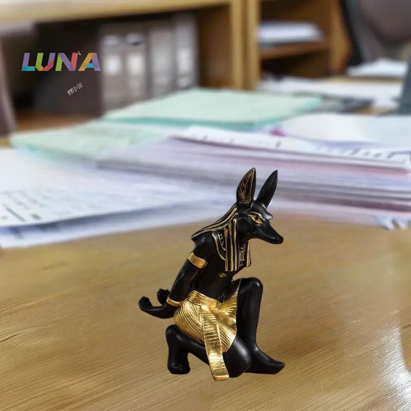 Danmiao111 Anubis เรซิ่นหัตถกรรมห้องนั่งเล่นตกแต่งของที่ระลึกแฟชั่น ...