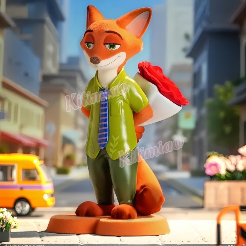 Kitimiao Zootopia Flower Zootopia Series Blind Box Judy Nick Preserved ...