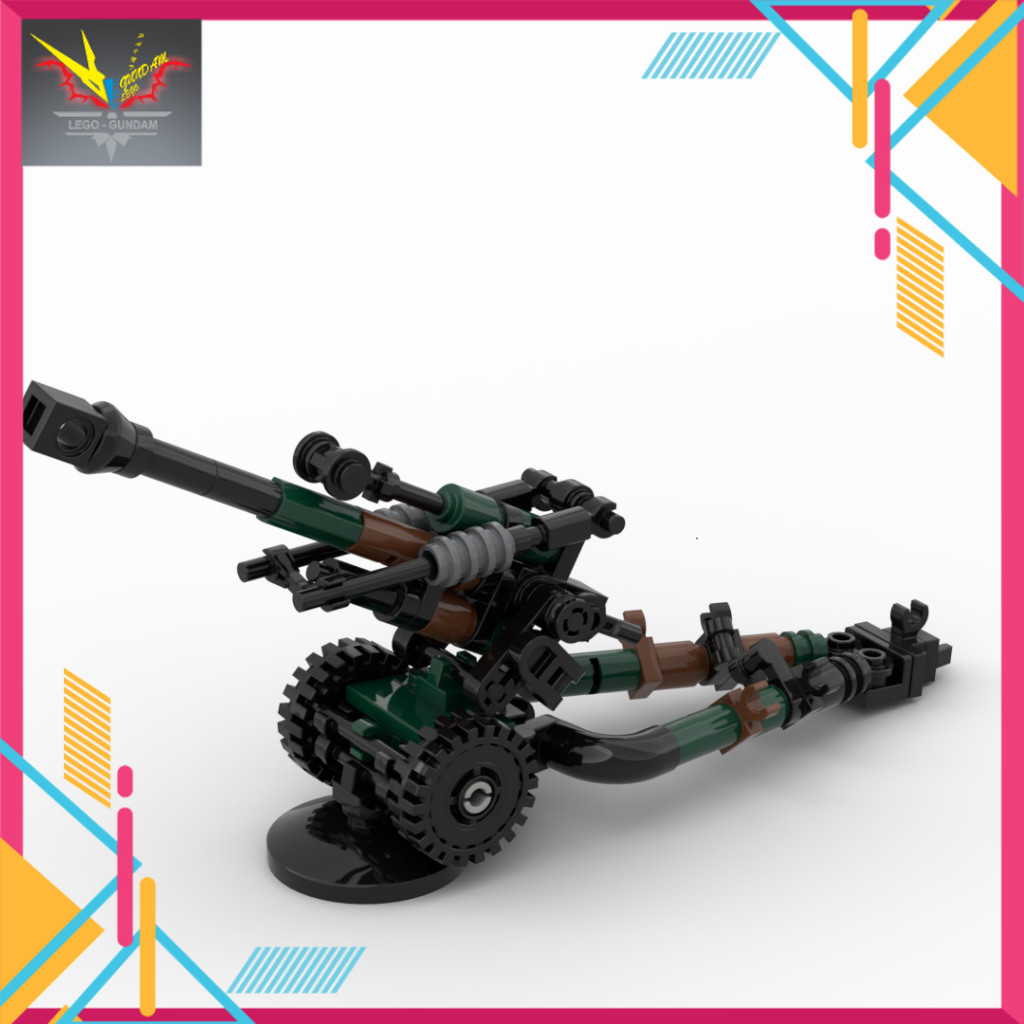 MOC Assembly Toy Army M119 โมเดลทหาร Howitzer | Shopee Thailand