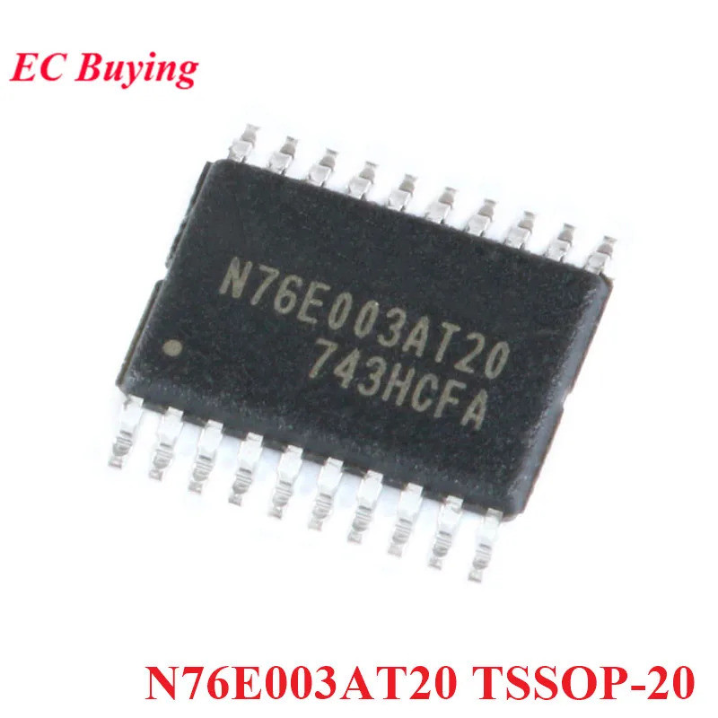 N76E003AT20 TSSOP-20 ใช้งานร่วมกับ STM8S003F3P6 STM8S003F3P6TR ชิป IC ...