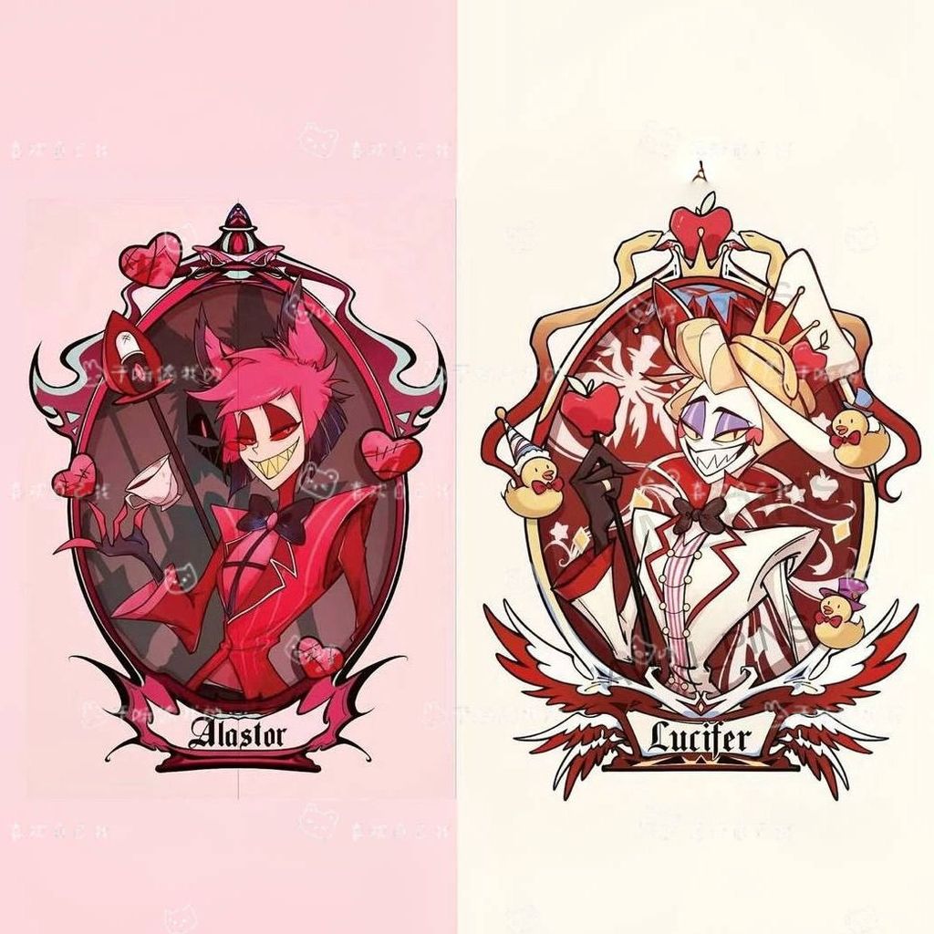 Hell Inn Alastor Fan Peripheral Alastor Stand แบบตั้งโต๊ะ Lucifer Stand ...