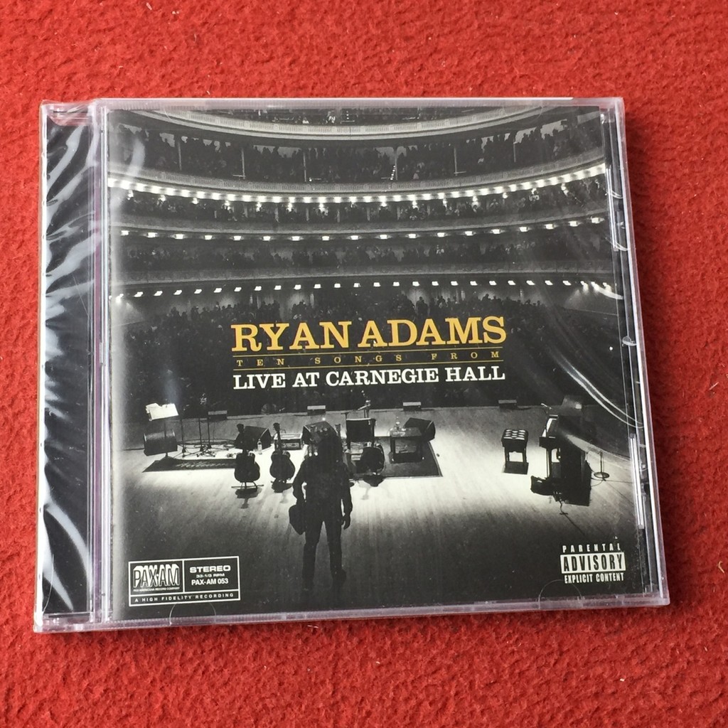 (ใหม่เอี่ยม ) Ryan Adams Ten Songs From Live At Carnegie Hall ying ...