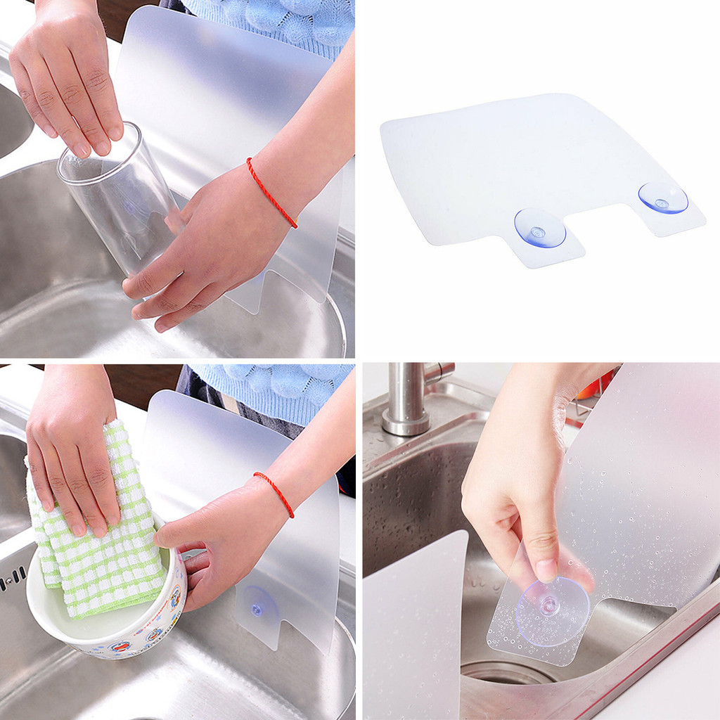 คลาสสิก Water Splash Guard Baffle Board ห้องครัวชั้นวางของผนังชั้นวาง ...