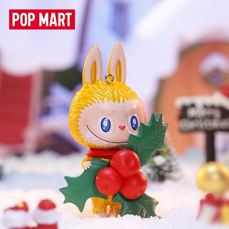 P POP MART/POP MART LABUBU Christmas Series รูปอินเทรนด์เล่น Mystery ...