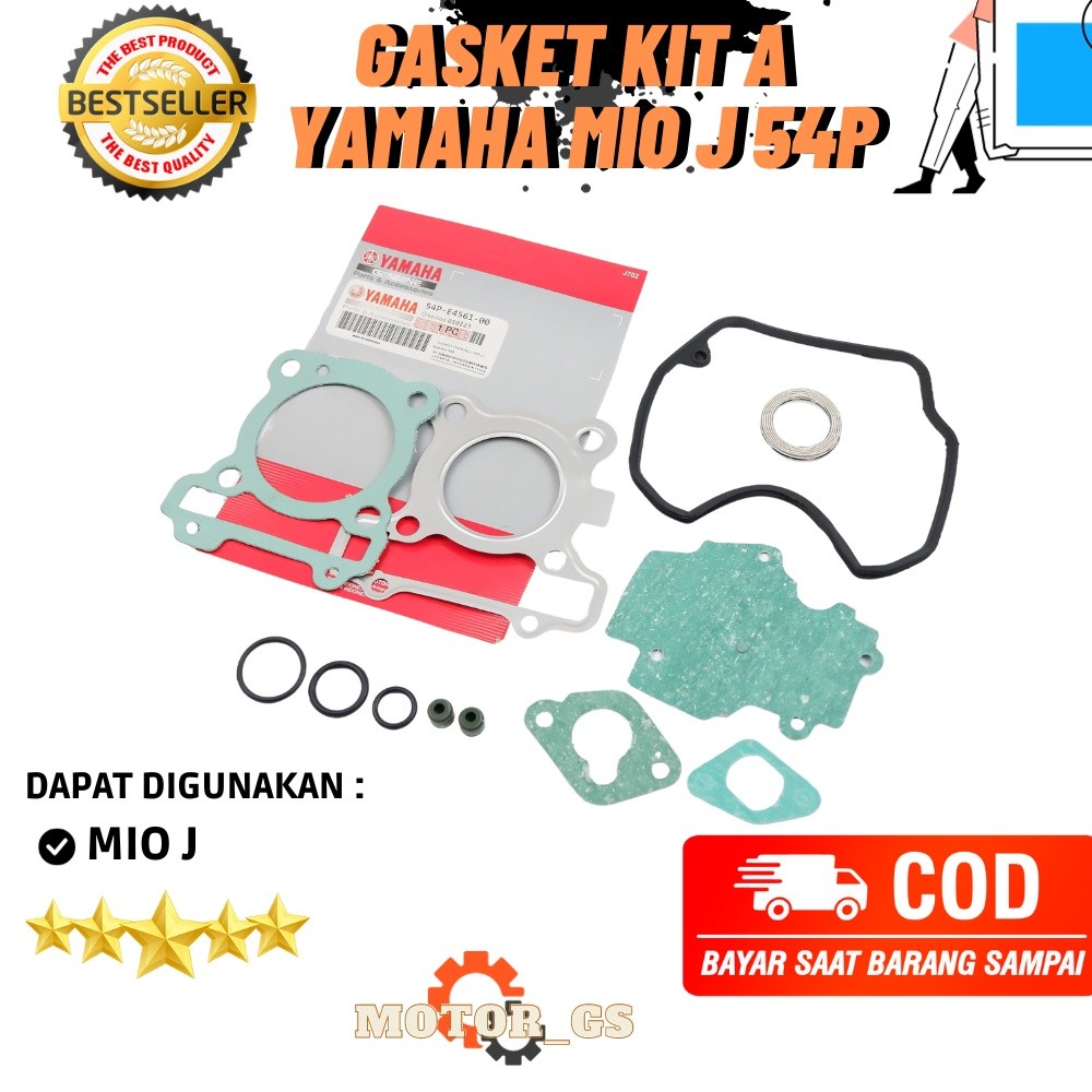 ชุดตัวท็อป Paking Block Sether Yamaha Mio J - X-RIDE - Mio GT 54P-E4561 ...