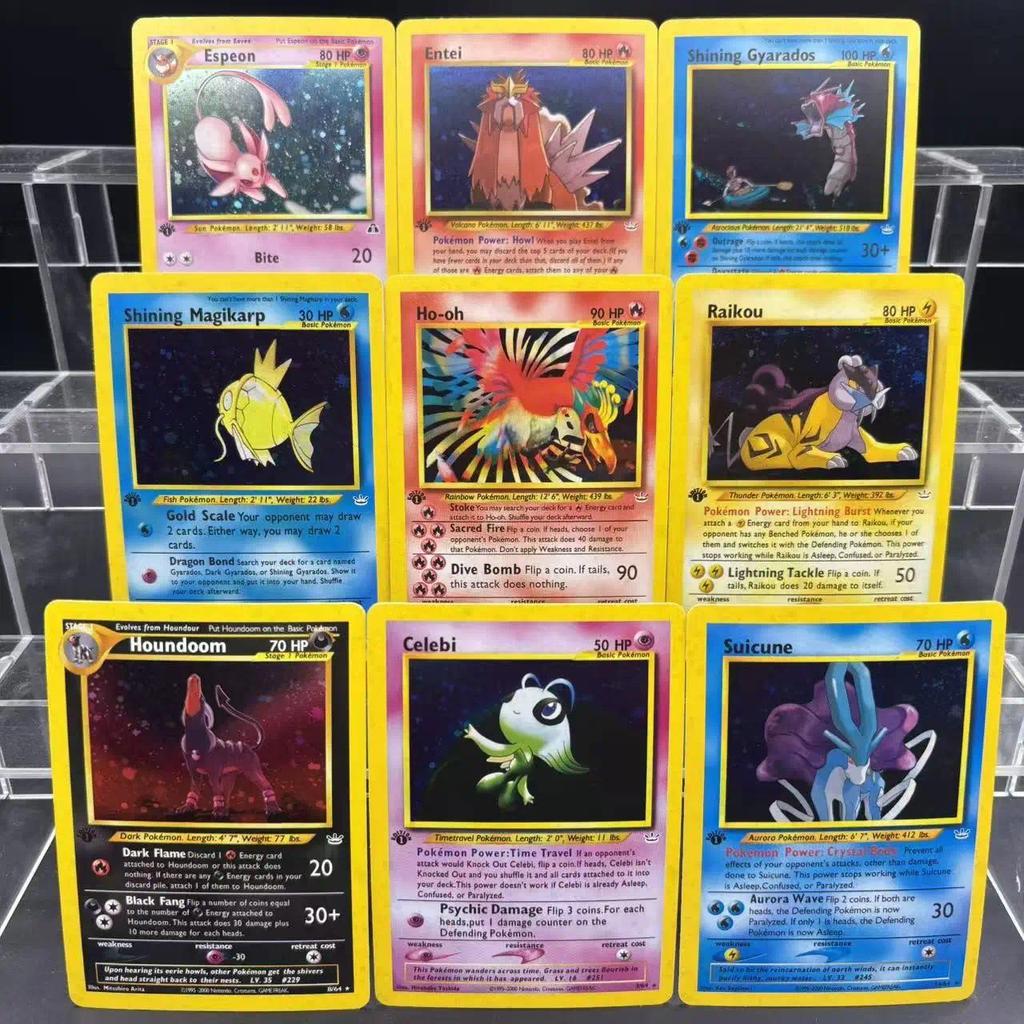 Pokemon DIY PTCG คอลเลกชันการ์ด 1st Edition Shining Magikarp Gyarados ...
