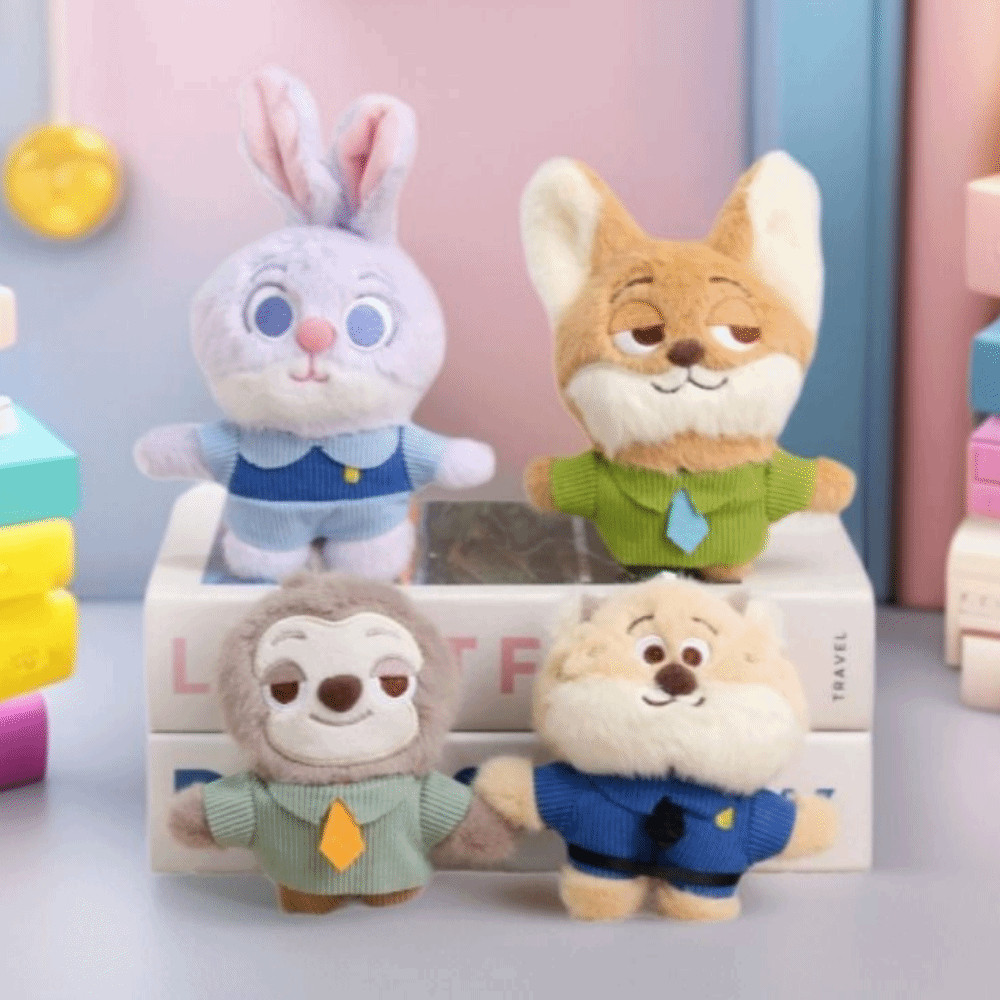 XUTIAN Zootropolis Plush Doll, Rabbit Plush การ์ตูนตุ๊กตาพวงกุญแจ, Key ...
