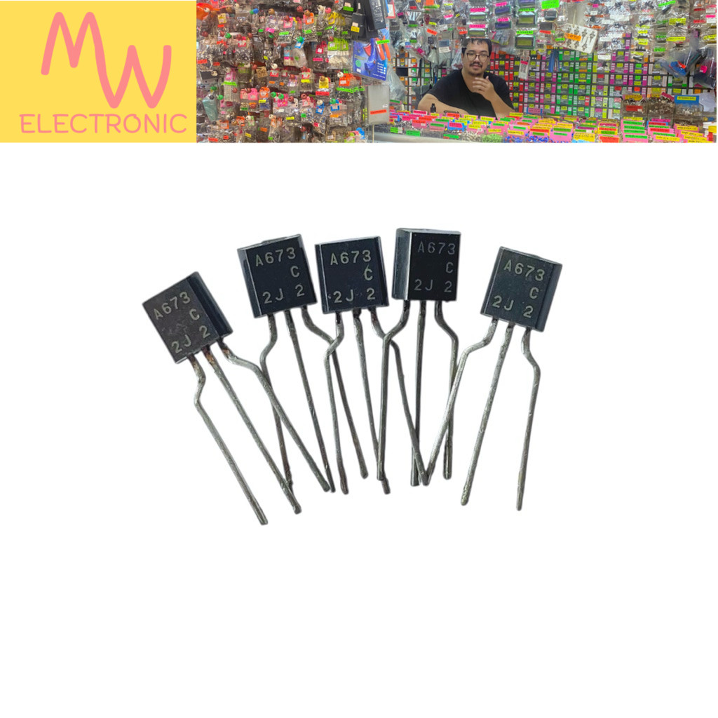 A673(2SA675) Transistor PNP (ราคาต่อ 5 ชิ้น) 0.5A-35V TO-92 มีสินค้า ...