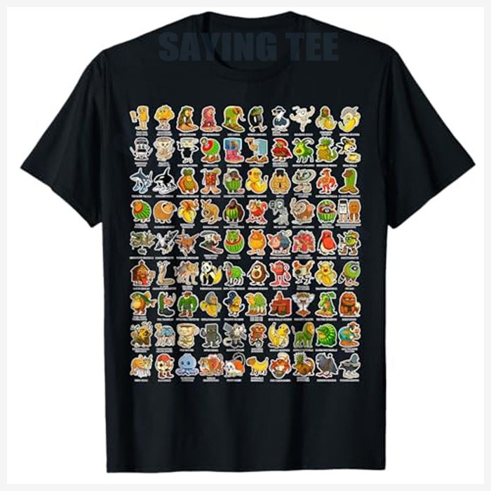 เสื้อยืดแฟชั่น Brainrot Z Emoticon Pack ลายการ์ตูนกราฟิกแบบ Y2K ...