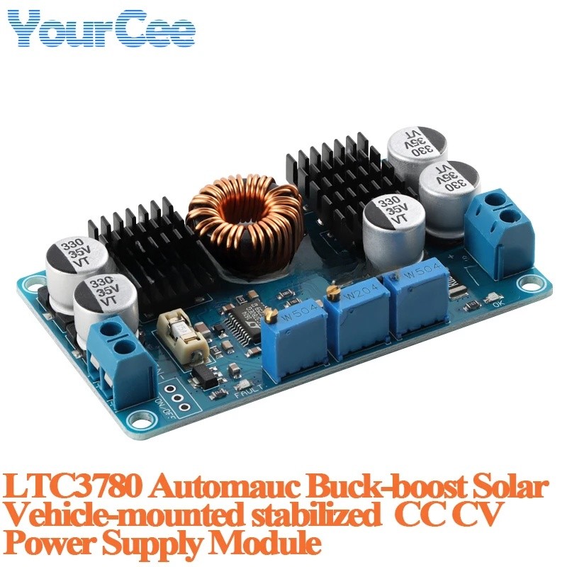 LTC3780 DC-DC อัตโนมัติ Step Up Down Regulator Boost Buck Board 5-32V ...