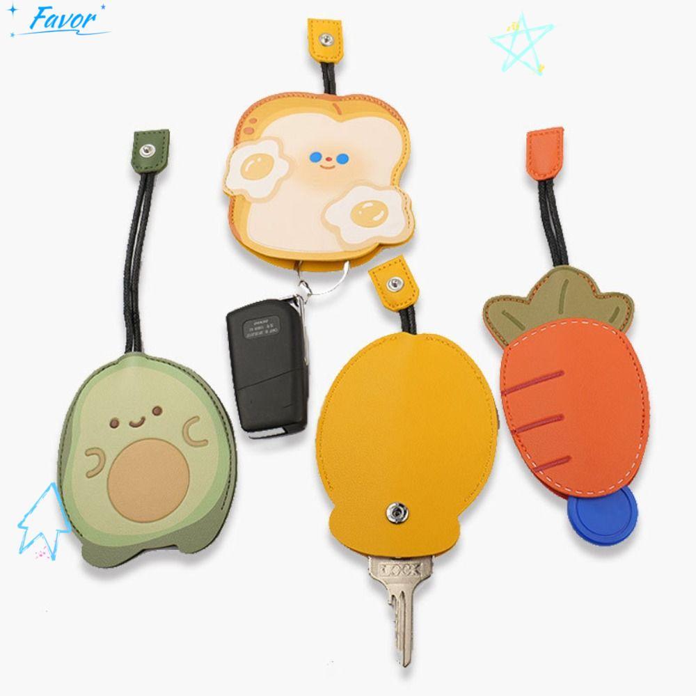 FAVIOR กระเป๋าใส่กุญแจ, กระเป๋าใส่กุญแจแบบดึงออกมัลติฟังก์ชั่นหนัง PU ...