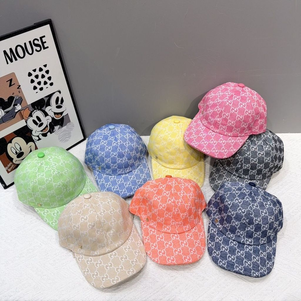 GUCCI3690 All-Match Cap หมวกแฟชั่น Casual Sun Hat หมวกเบสบอล | Shopee ...