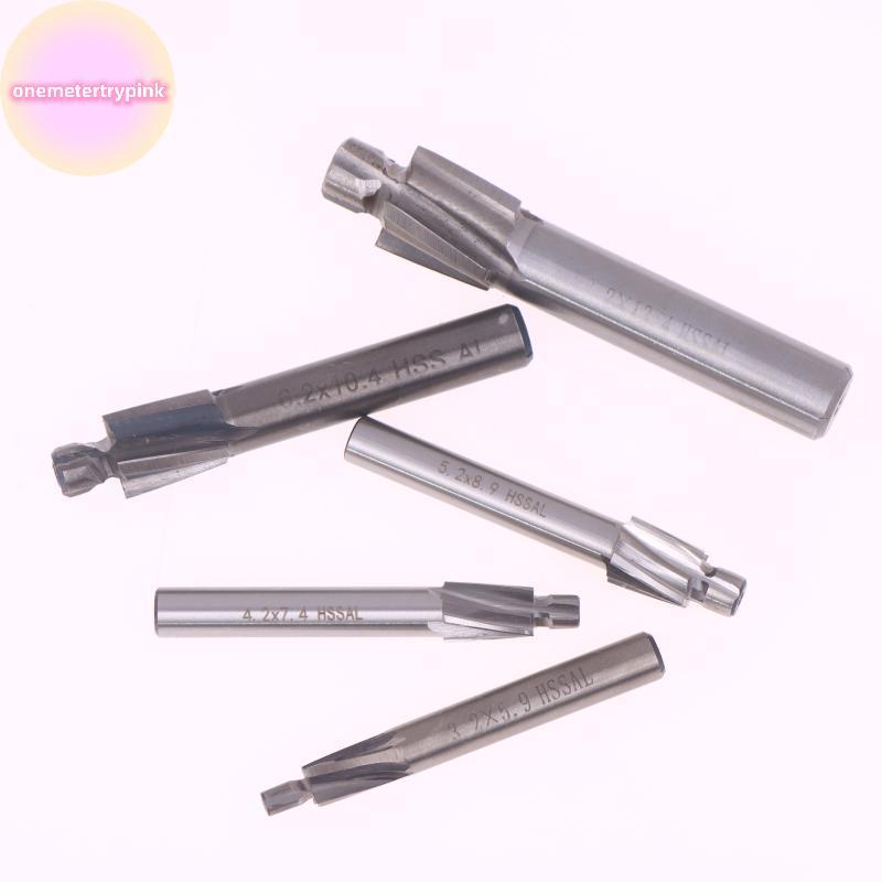 ONEPINK HSS Counterbore End Mill M3-M8 Slotting Tools Countersink ...