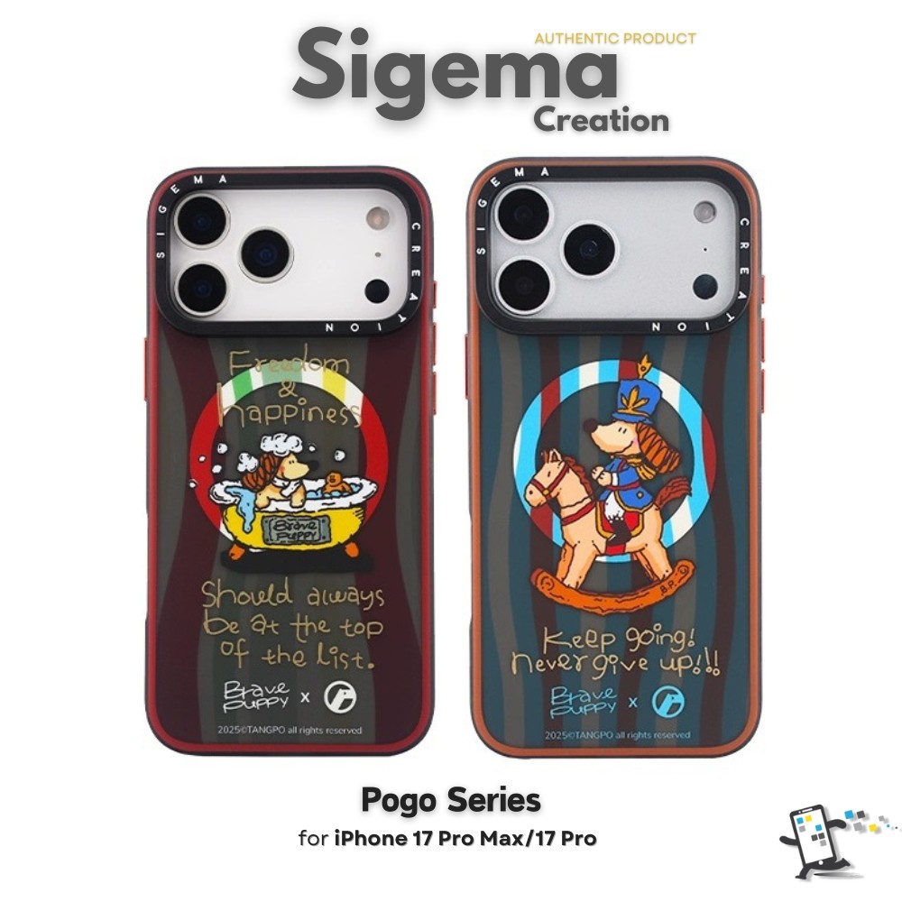 Sigema Creation Pogo Series เคสสำหรับ iPhone 17 Pro Max และ iPhone 17 ...