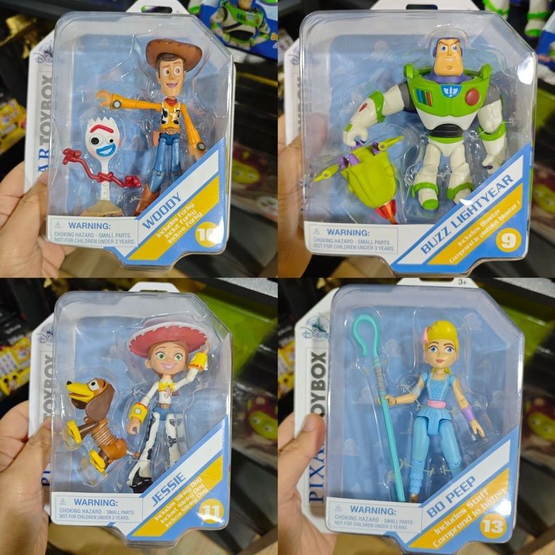 Toy Story Joint Action Figure ชุด Woody/Buzz Lightyear/Triss/Fork ส้อม ...