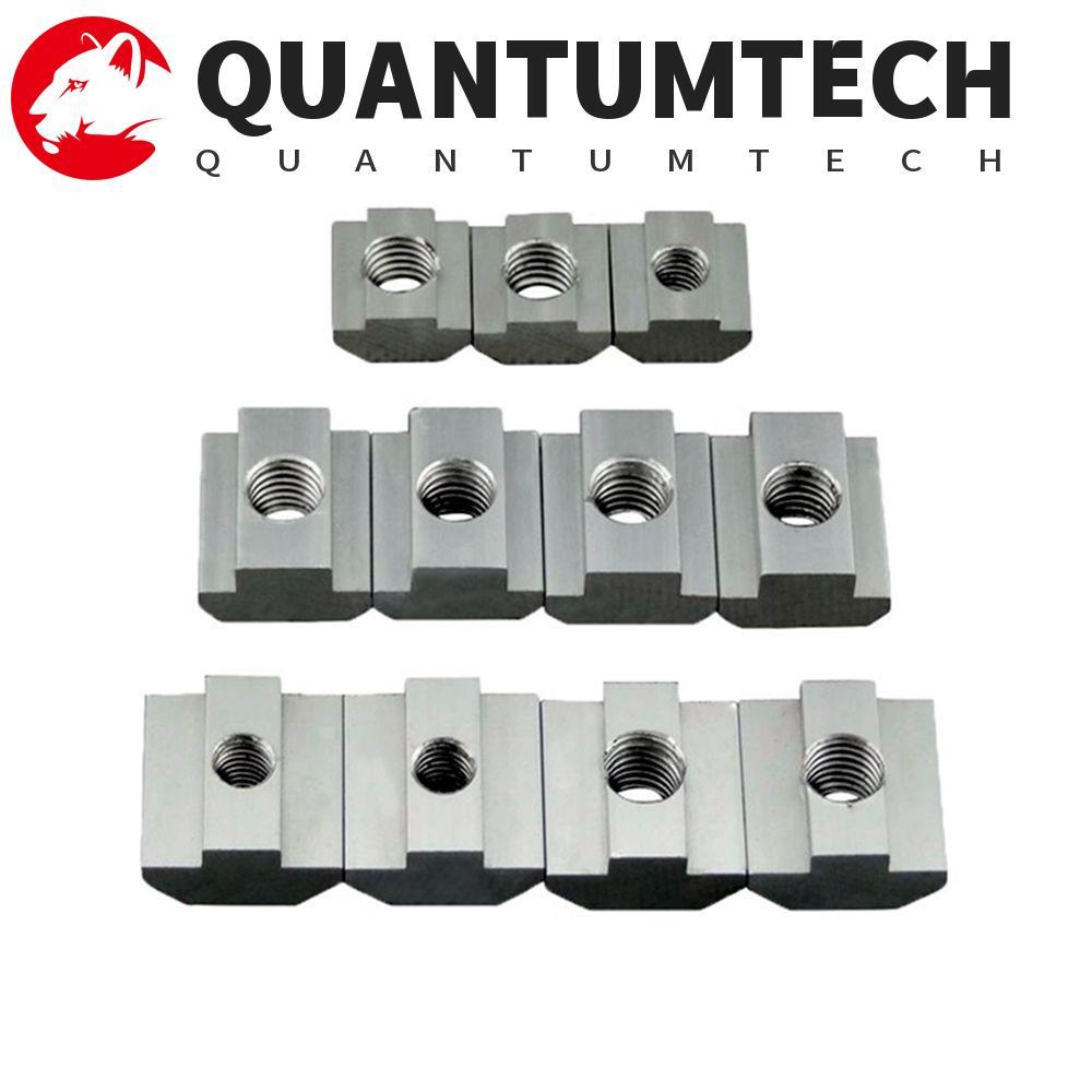 QUANTUMTECH Nuts M3 M4 M5 M6 อลูมิเนียมโปรไฟล์ T Block T-Track เลื่อน T ...