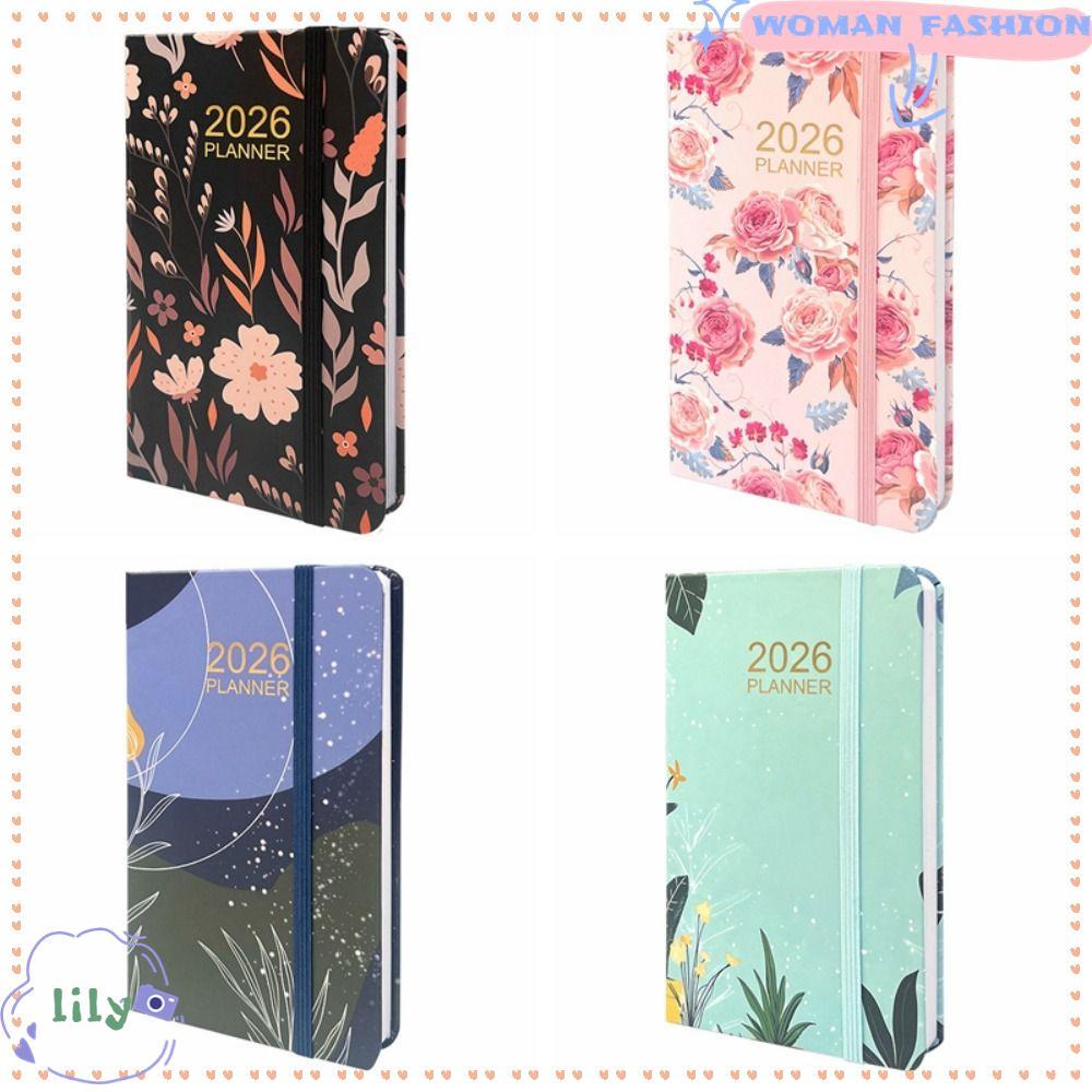 LILY Pocket Calendar 2026 รายสัปดาห์และรายเดือน Schedule Organizer 2026 ...