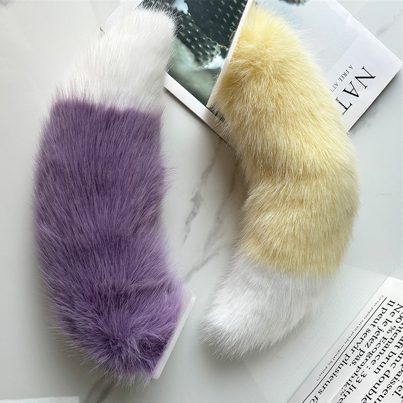 Cosplay Adult Children Imitation Fox Tail Props Secondary Element Comic ...