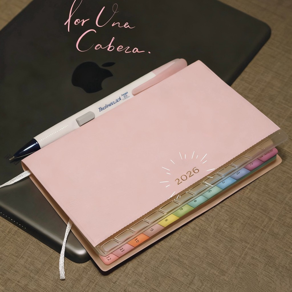 planner planner 2026 2026 Rainbow Index Schedule Book คู่มือหนัง ins ...