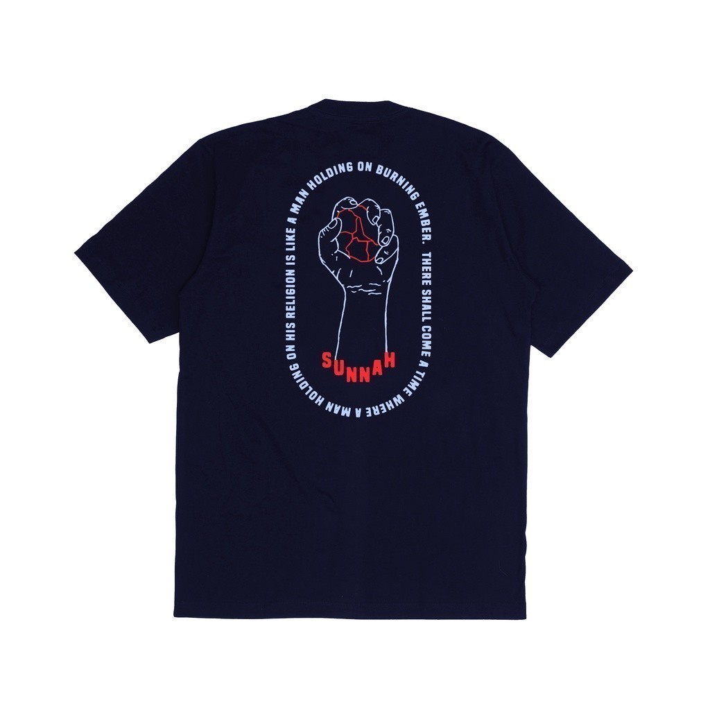 2025 Legacy Muslime - Holding Sunnah - เสื้อยืดอิสลาม Navy | Shopee ...