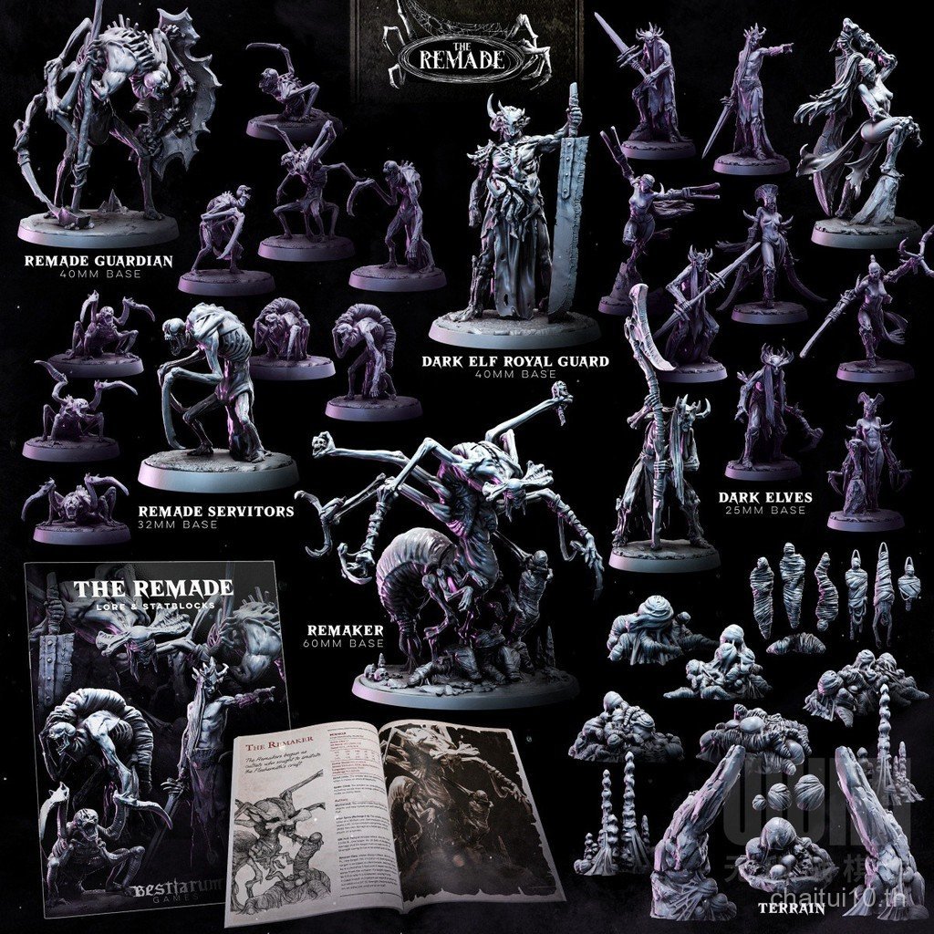 [การปรับเปลี่ยนเนื้อ] Droll Elf Human Warrior Guard Weapon DND Board ...