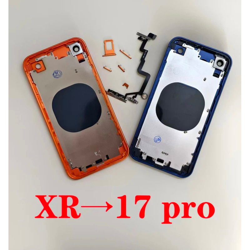 ประกอบไทเทเนียมแบน Diy สําหรับ iPhone XR ถึง 17 Pro ,XR แชสซีแปลงเป็น ...