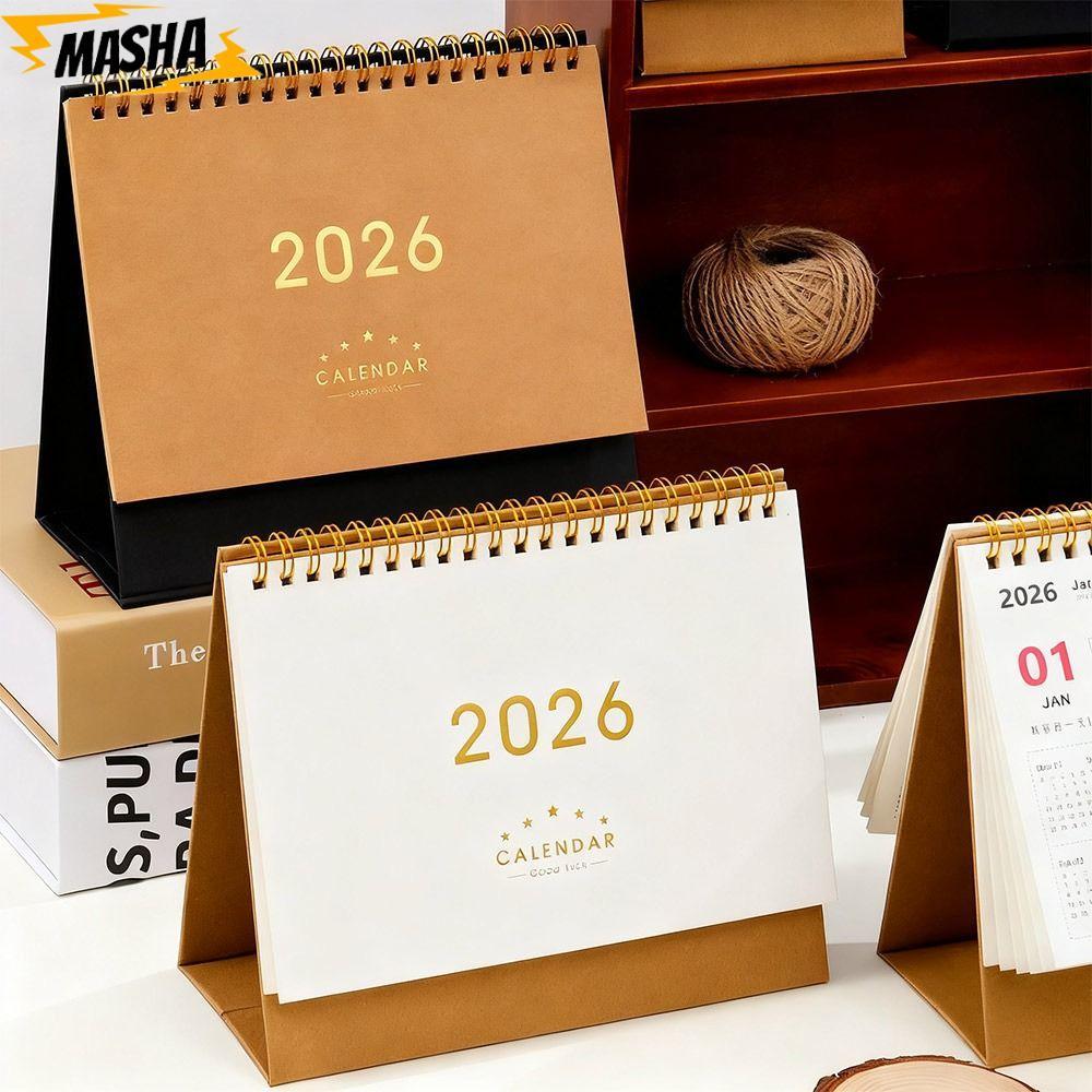 Planner Scheduler, Yearly Multi-function Desktop Paper Calendar ...