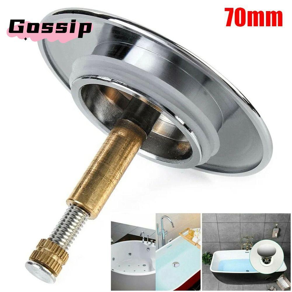 GOSSIP 1 ชิ้นปลั๊กอ่างอาบน้ํา, ปรับทองเหลือง Bath Stopper, ทนทาน Pop Up ...