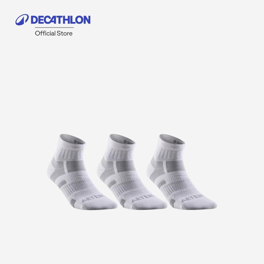 Decathlon Rs 560 Mid Sport Socks Tri-Pack ถุงเท้าหุ้มข้อสำหรับใส่เล่น ...