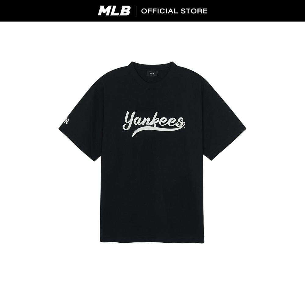 MLB เสื้อยืด ยูนิเซ็กส์ Varsity Cursive Over Fit T-Shirts รุ่น ...