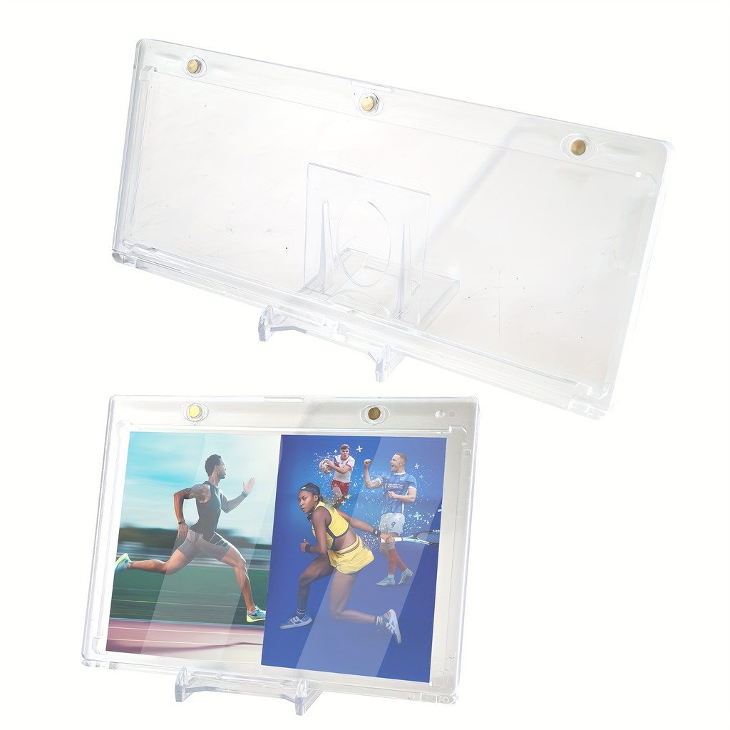 Transversal Clear Magnetic Card Display Holder สําหรับ TCG Transparent ...