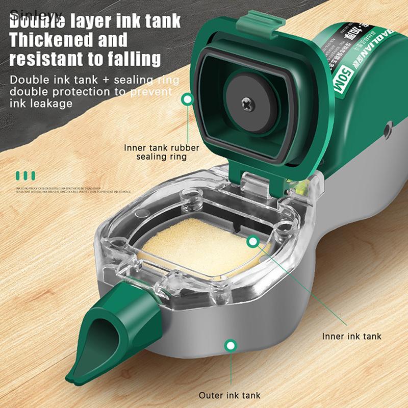 NLE Scrapies Ink Draw Line Marker Ink Marker หมึกก่อสร้าง Hand-Operated ...