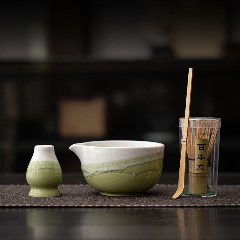 chawan chasen ญี่ปุ่น matchazuki ชุดชงชามัทฉะ Moriyama Matcha Set ...