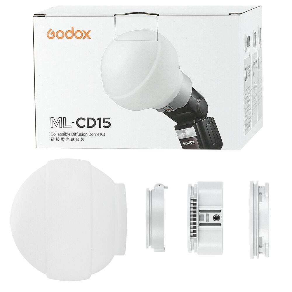 Godox ML-CD15 Collapsible Diffusion Dome Kit โดมกระจายแสง สำหรับแฟลชและ ...