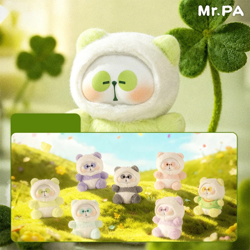 【ของแท้ 100%】Mr.pa Blossom Whisper Series กล่องตาบอดน่ารัก Panda Plush ...