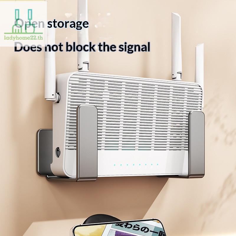 DOOULADY Wall Mount Router Power Strip Holder เหล็กคาร์บอนมัลติฟังก ...