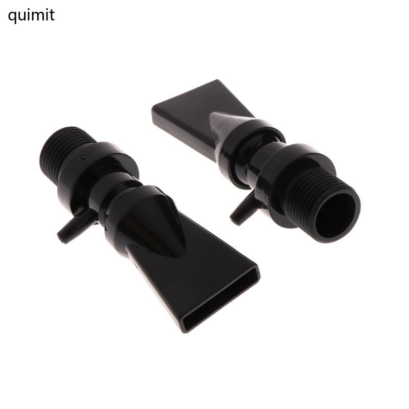 QUIM พลาสติก Outflow Duckbill Connector ท่อ Aquarium ตัวกรองอุปกรณ์ ...