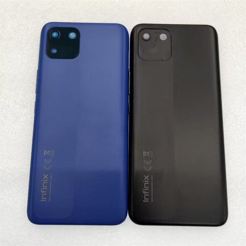 ใหม่สําหรับ Infinix Smart 6 HD X6512 ฝาหลังแบตเตอรี่ด้านหลังแผงด้านหลัง ...