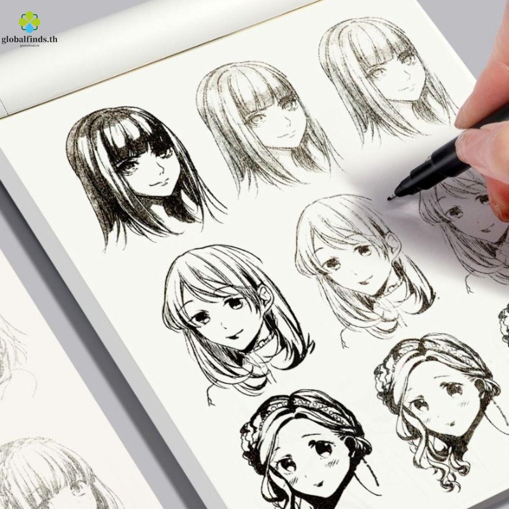 LFIDS Manga Sketching Tutorial, Comics Girl Boy Tracing Anime Hand ...