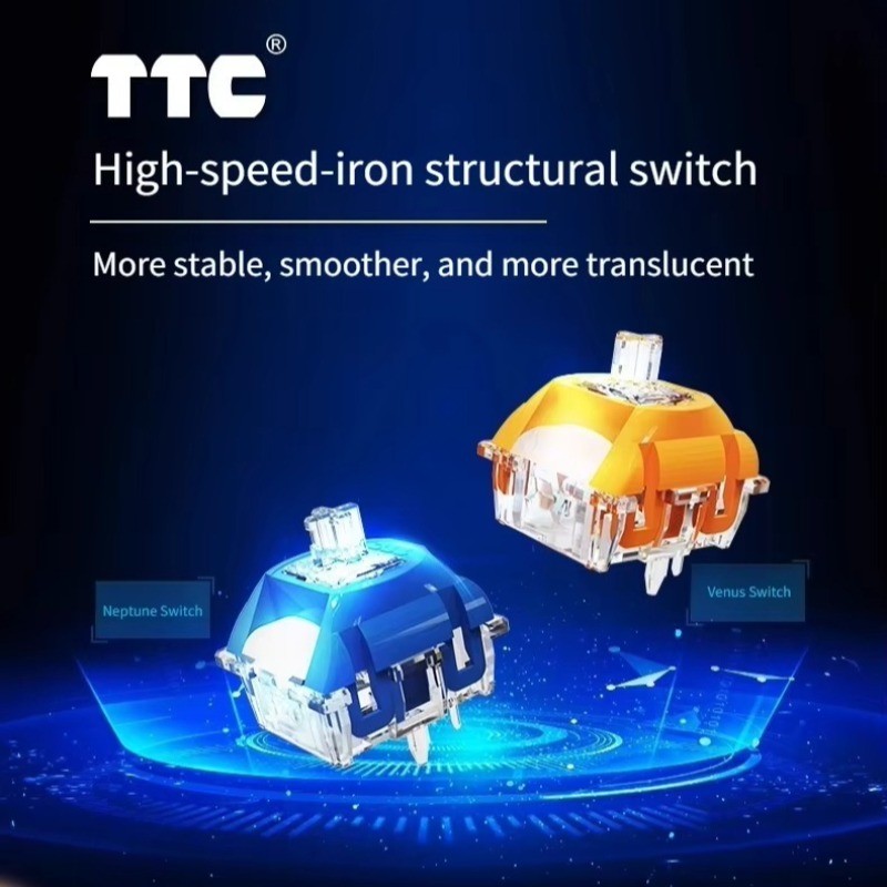 TTC Venus Switch Neptune Switch Linear 5PIN 10PCS with Light Guide ...