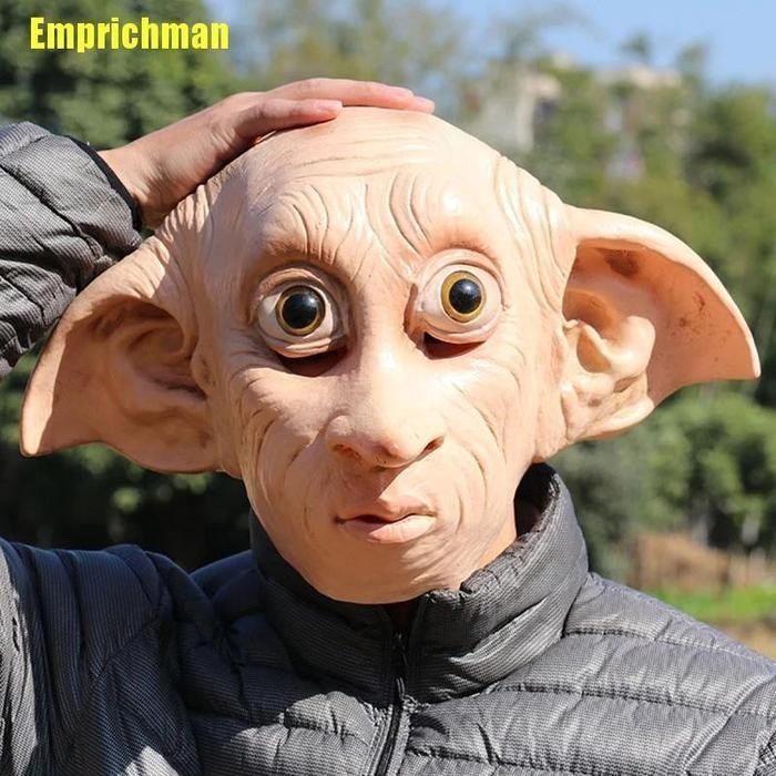 Dobby Elfin Latex Mask สําหรับชุดฮาโลวีน 2608 | Shopee Thailand
