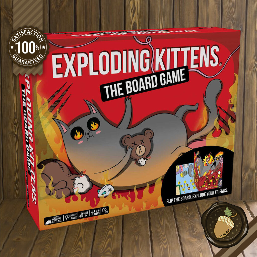 Exploding Kittens: The Board Game Board Game บอร์ดเกม | Shopee Thailand