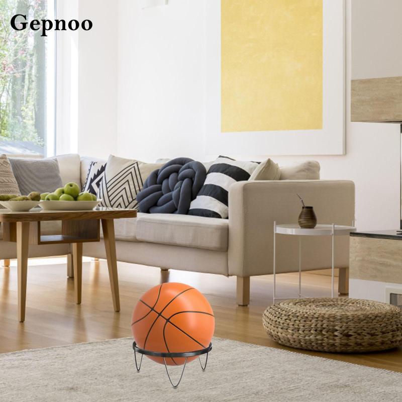 Gepnoo Basketball Storage Rack Storage Holder Display Freestand Garage ...