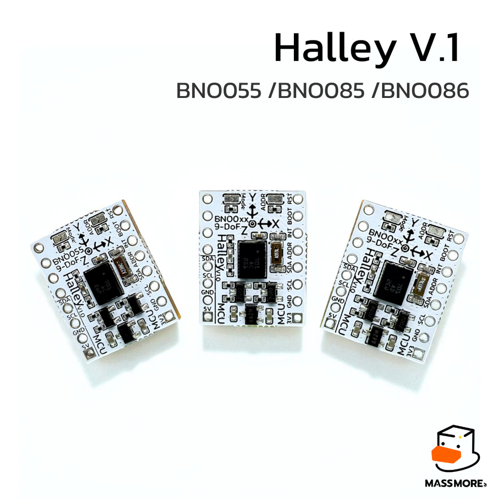 โมดูล AR VR BNO055 BNO085 BNO086 ชิพแท้ รุ่น Halley 9-DOF IMU Sensor ...