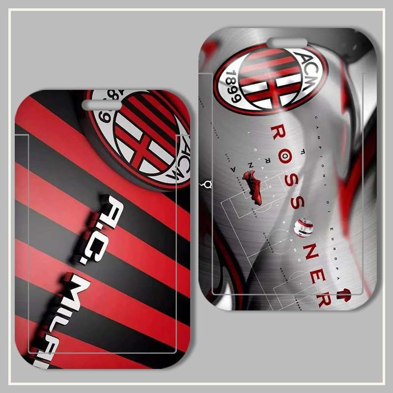 AC Milan Football Star Card Holder Student Campus Metro Bus Access ID ...