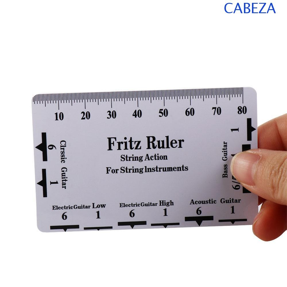 CABEZA String Pitch Ruler, Guitar Strings Luthier Tools ไม้บรรทัดกีตาร์ ...