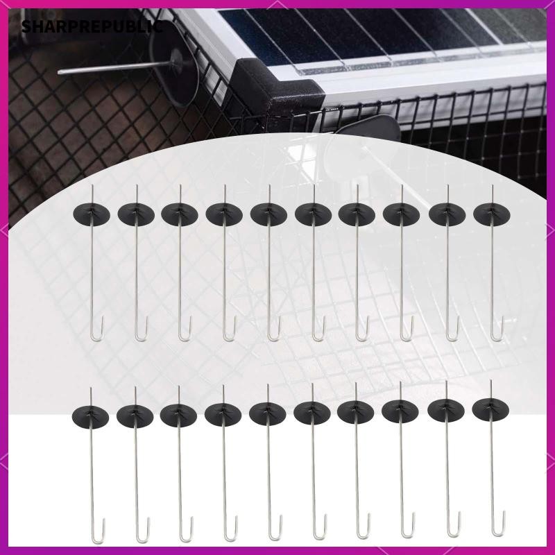 [Sharprepublic] แผงพลังงานแสงอาทิตย์ Bird Guard Fasteners คลิป ...