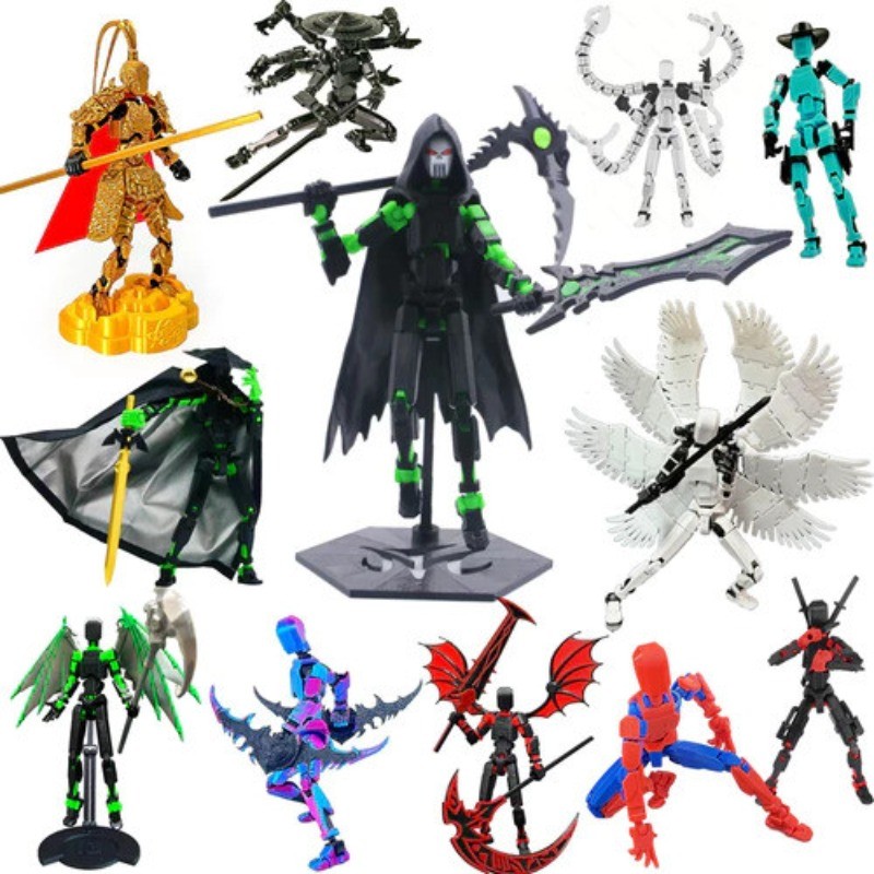 DIY Lucky 13 Action Figure Spider-Man Vs Doctor Octopus Dummy 13 หุ่น ...