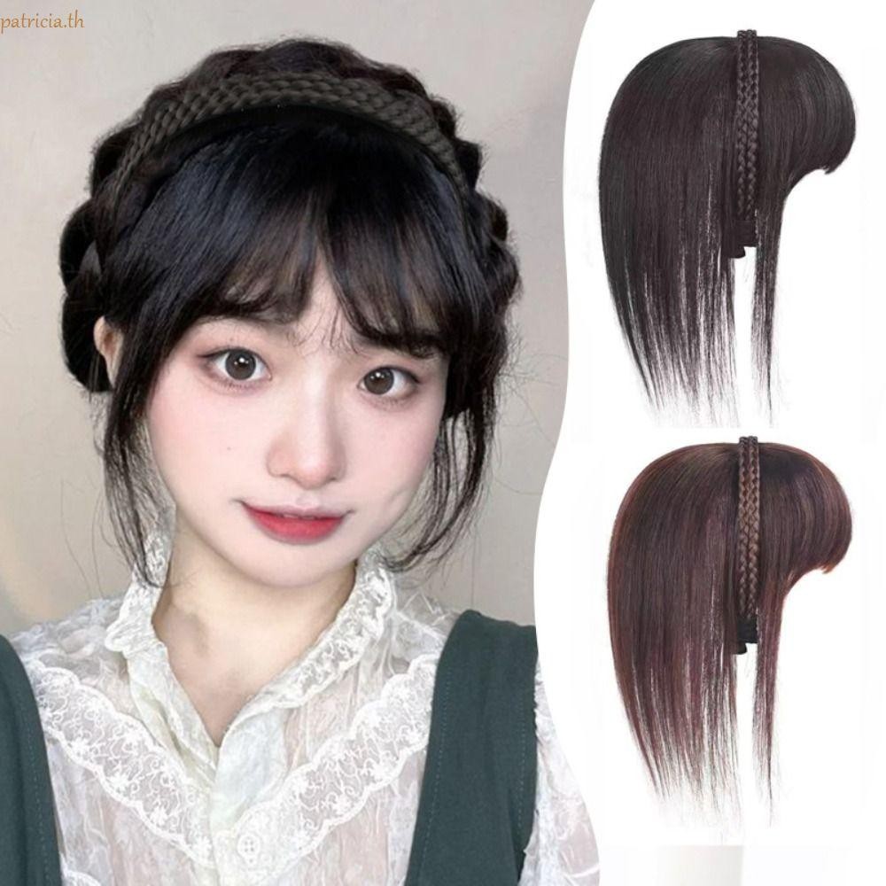 PATRIA Braid แถบคาดศีรษะ สีน้ำตาล fluffy แฟชันเทรนด์ใหม่สำหรับผู้หญิง ...