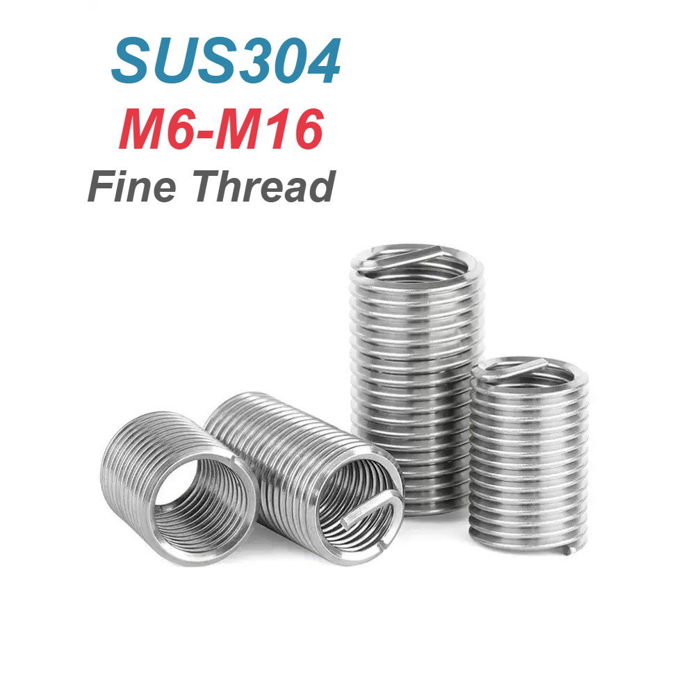 [XM] Fine Thread Steel Wire Spiral Sleeve Helicoil /Wire Thread Inserts ...